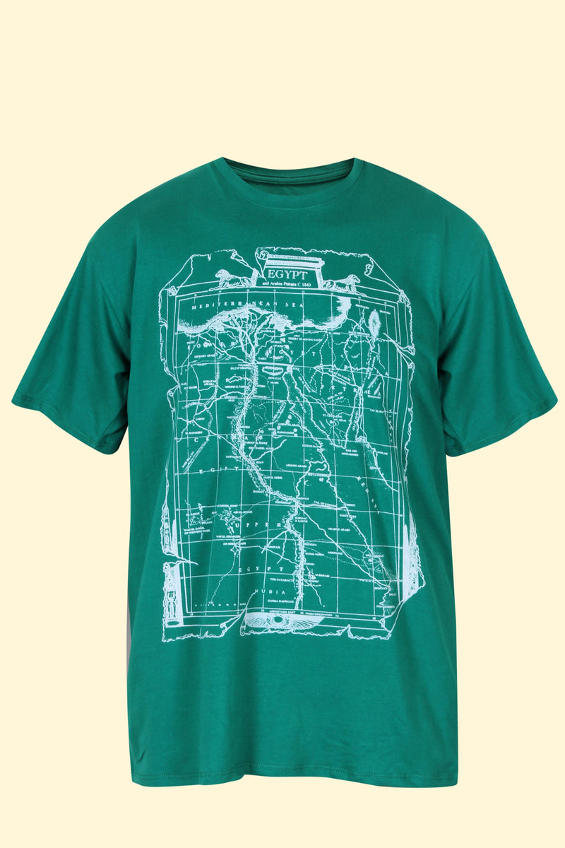 Vintage Map Tee. – The Sahara Collection