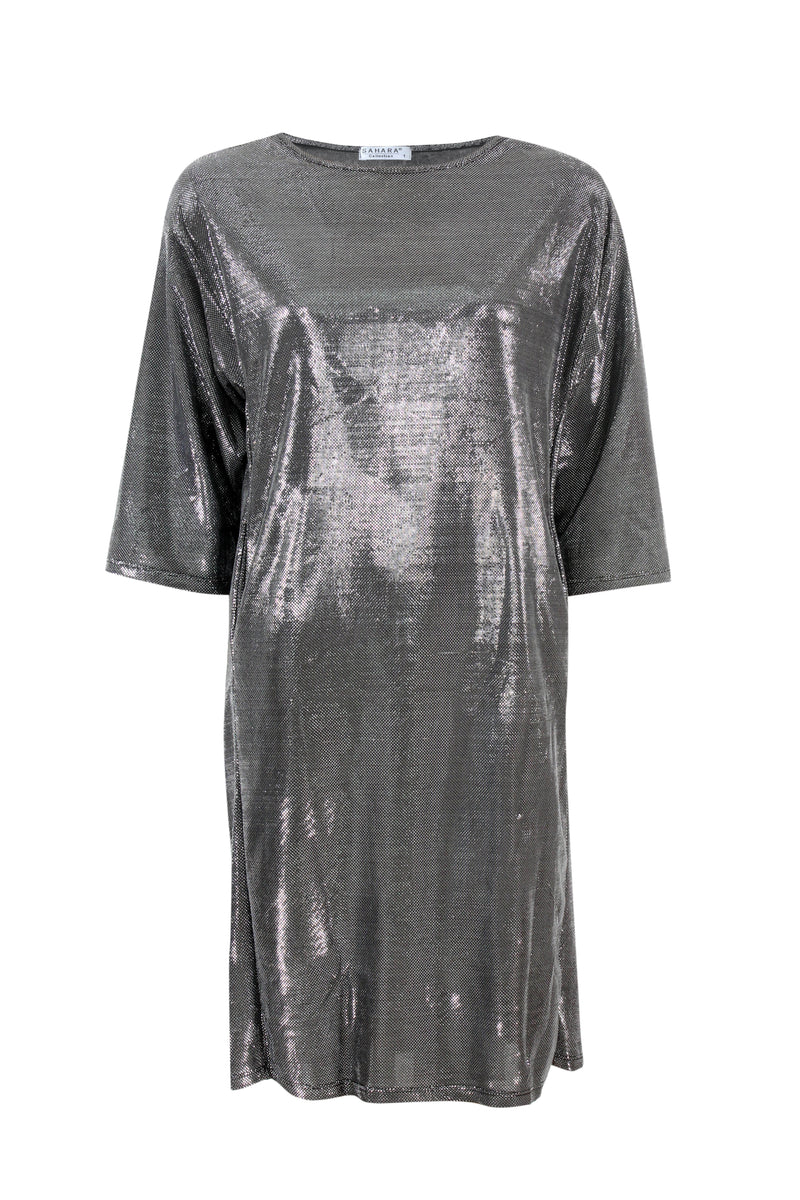 Metallic Shift Dress – The Sahara Collection