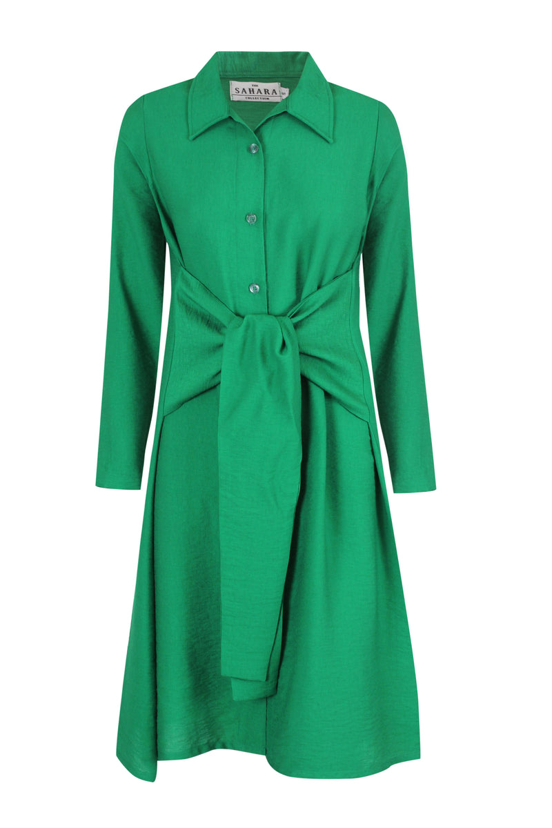 Front wrap dress. – The Sahara Collection